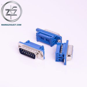 سوکت و کانکتور - نری فلت خور DB15 - فروشگاه الکترونیک مرکزی