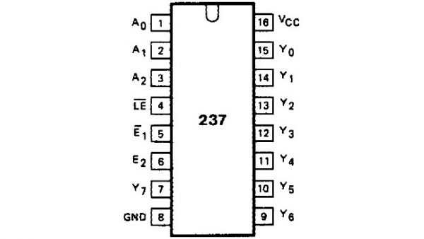 74HC237-SMD - فروشگاه الکترونیک مرکزی
